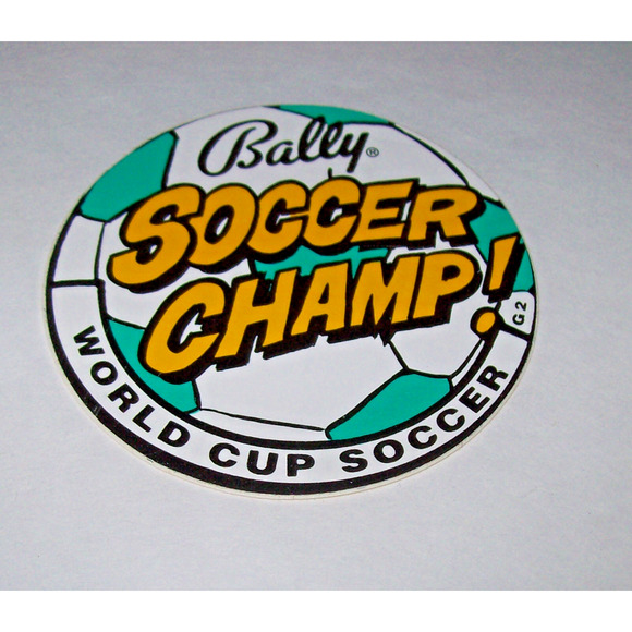 World Cup Soccer Champ | Art | World Cup Soccer Champ Pinball Machine ...